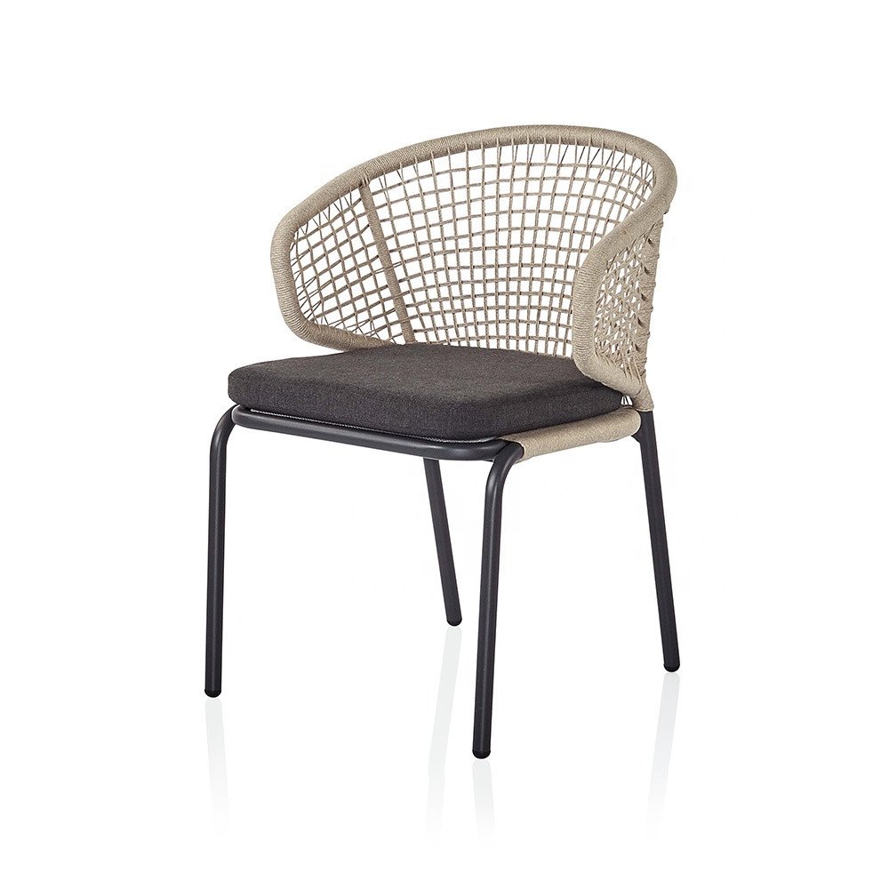 Outdoor Courtyard Rope Weaving Garden | Dining Chair